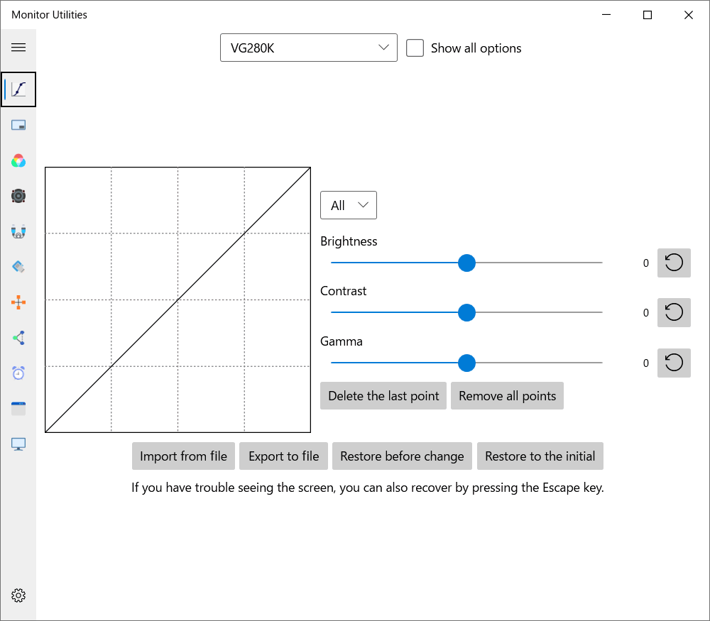 Monitor Utilities - Manual